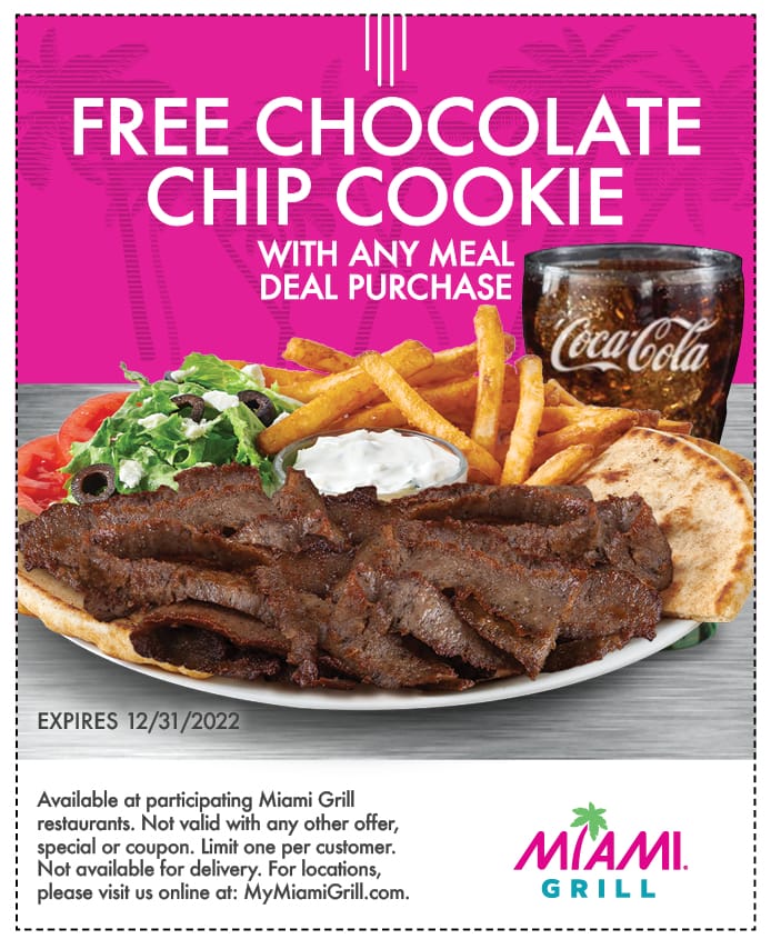 Coupons | Miami Grill